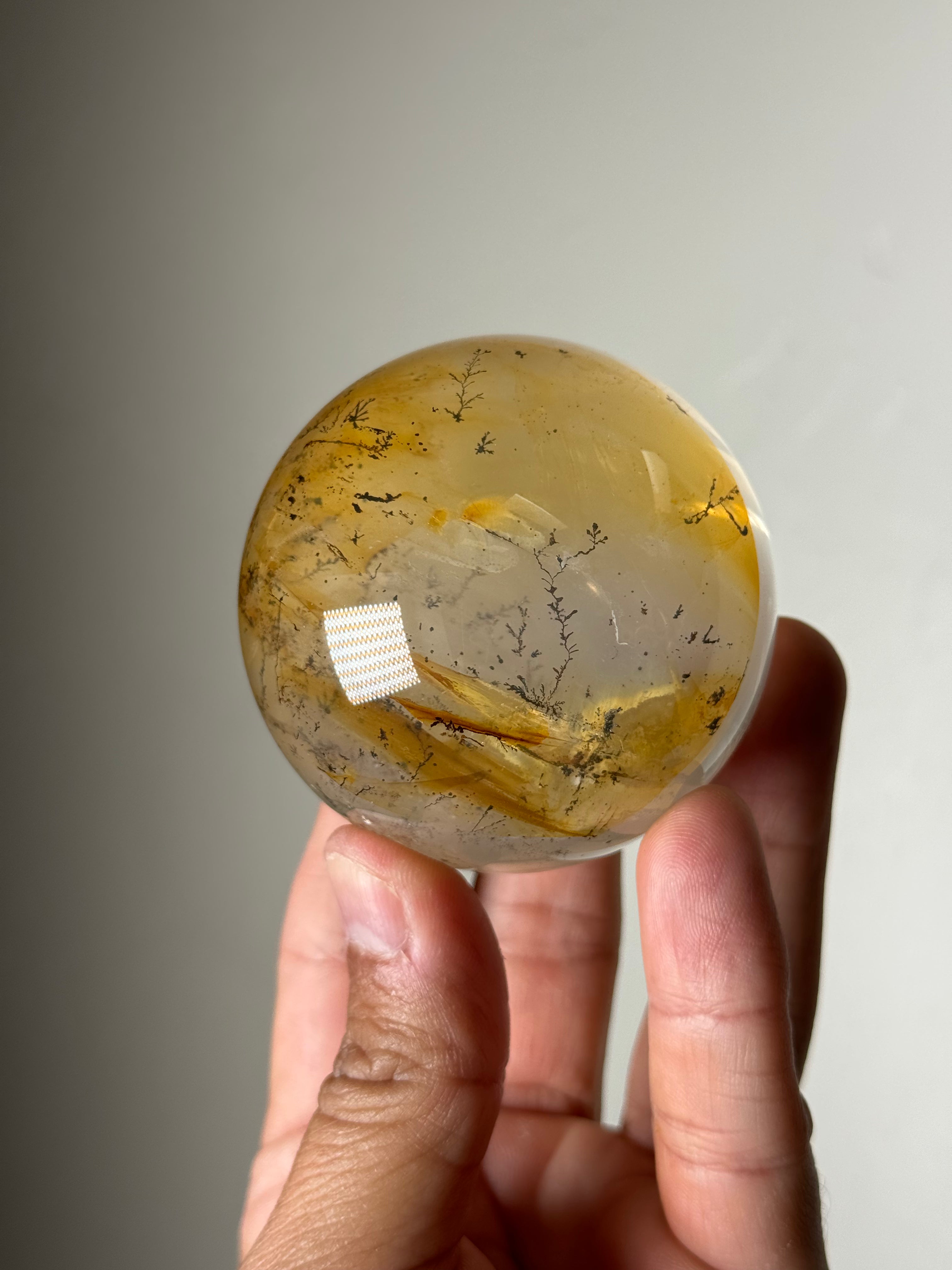 Dendritic Quartz Sphere (Brazil)